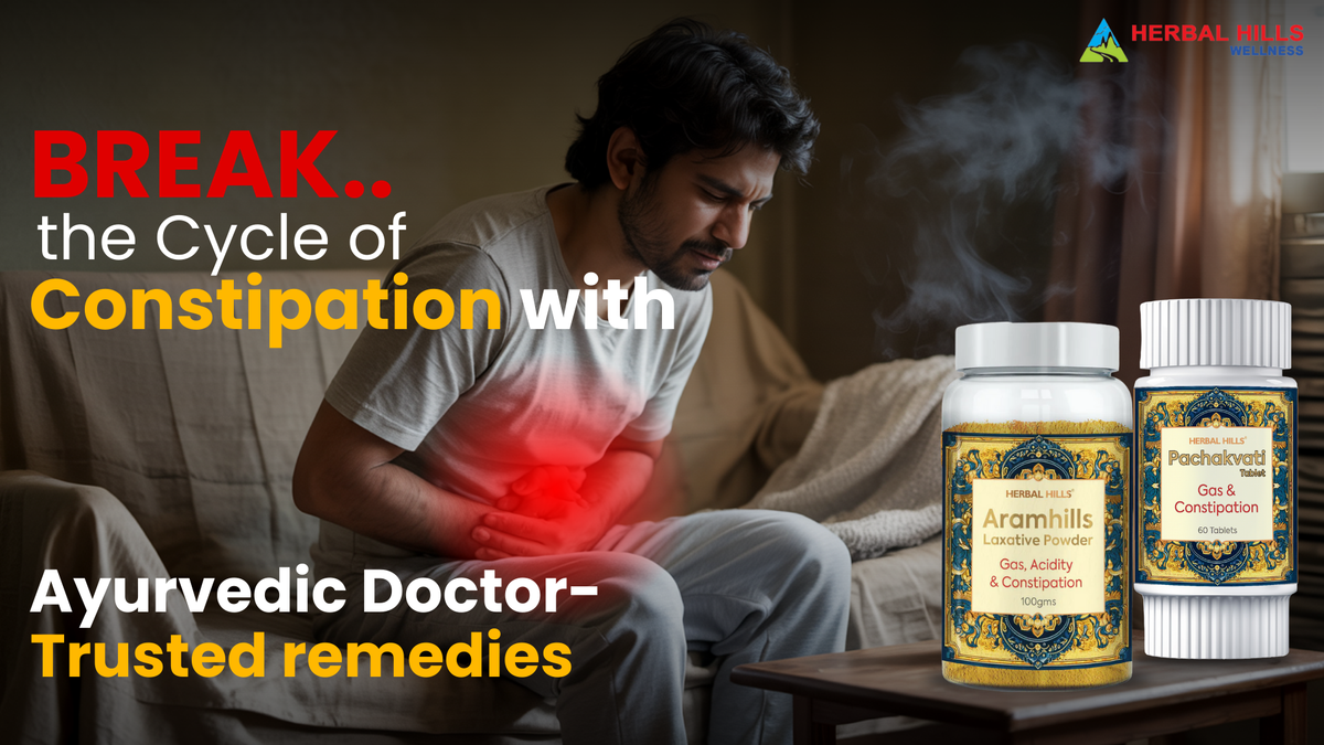 Ayurvedic Medicine for Constipation | Herbal Gut Health Support ...