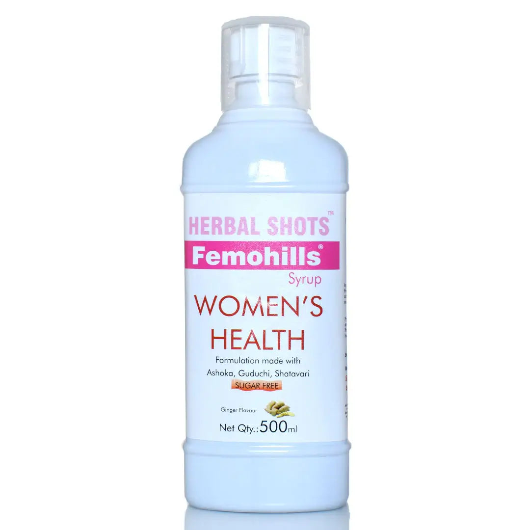Buy Femohills Women's Health Syrup for Holistic Wellness – Herbal Hills ...