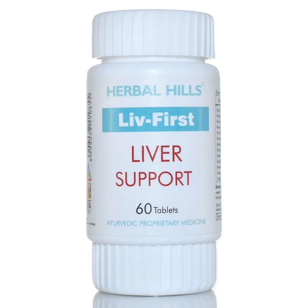 Liv-First Tablet Liver Support For Ayurvedic Liver Supplement – Herbal ...