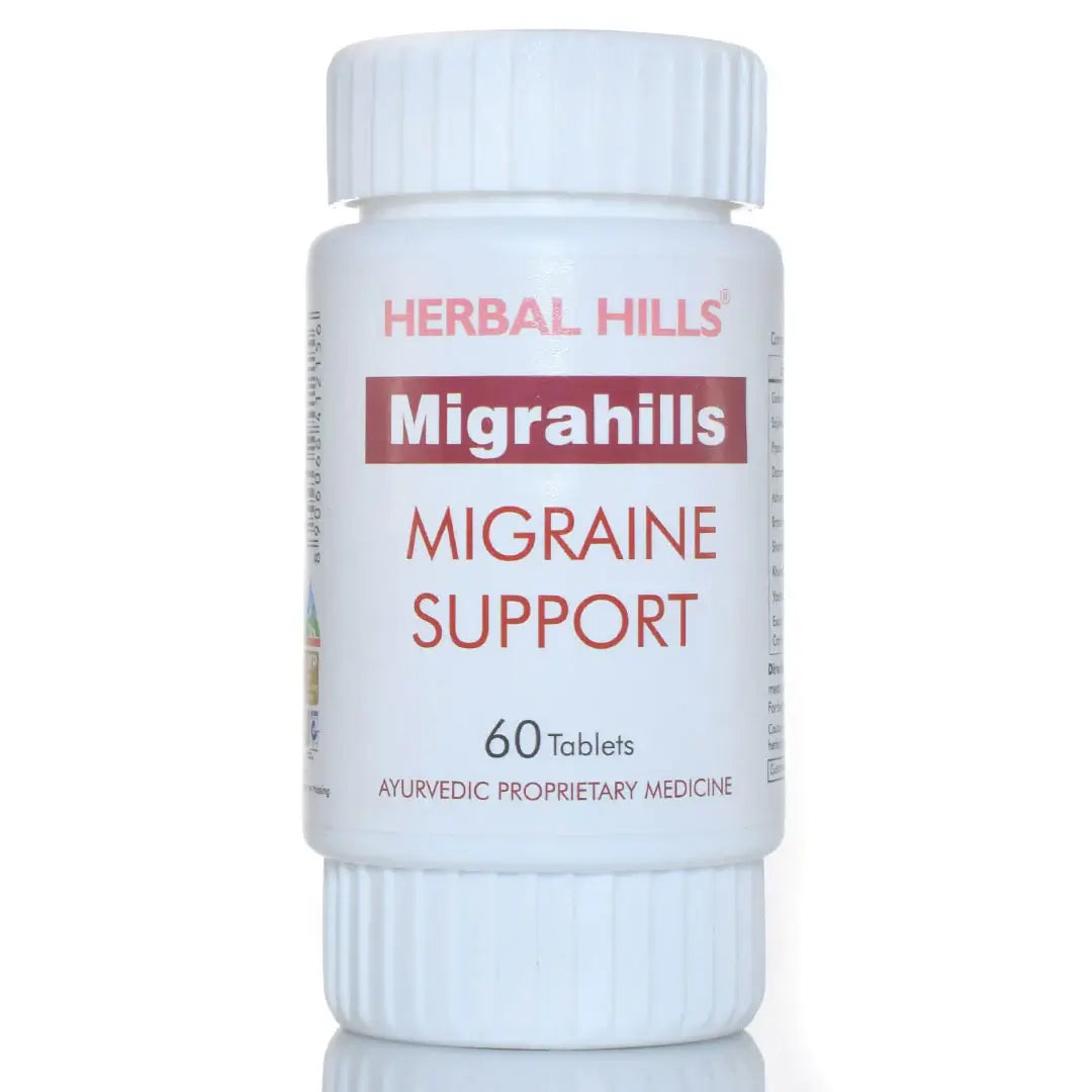 Buy Migrahills Tablet Natural Supplement For Migraine Support – Herbal ...