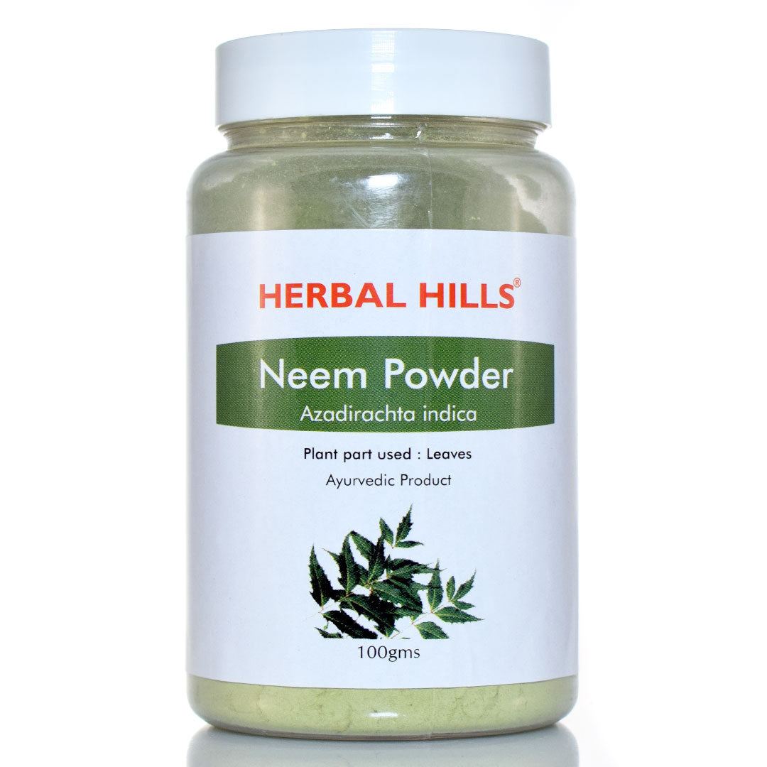 Buy Neem Powder For Skin And Immune Health – Herbal Hills Wellness