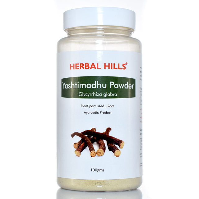Buy Yashtimadhu Powder For Natural Cold and Cough Relief – Herbal Hills ...